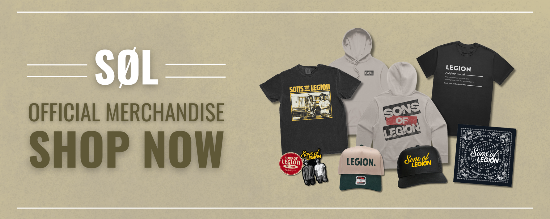 Sons of Legion Official Merchandise